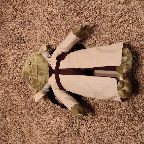 Disney | Toys | Disney Star Wars Stuffed Yoda Backpack | Poshmark